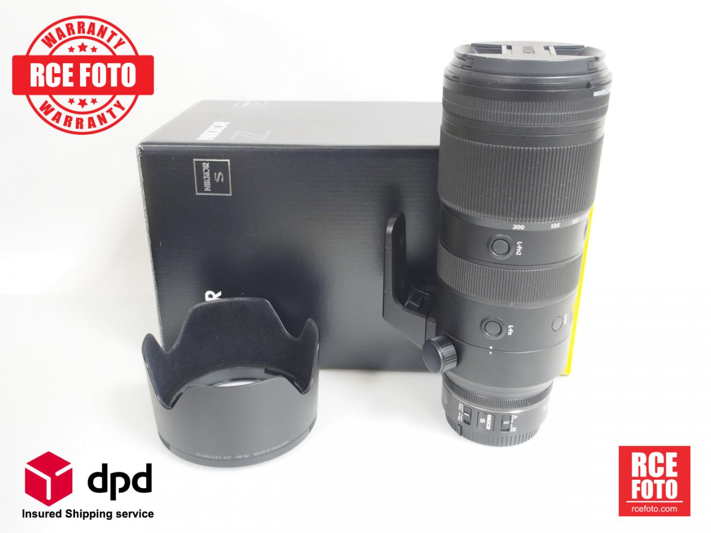 Used Nikon Z 70-200mm F/2.8 VR S - RCE Foto - Italy's largest market of ...