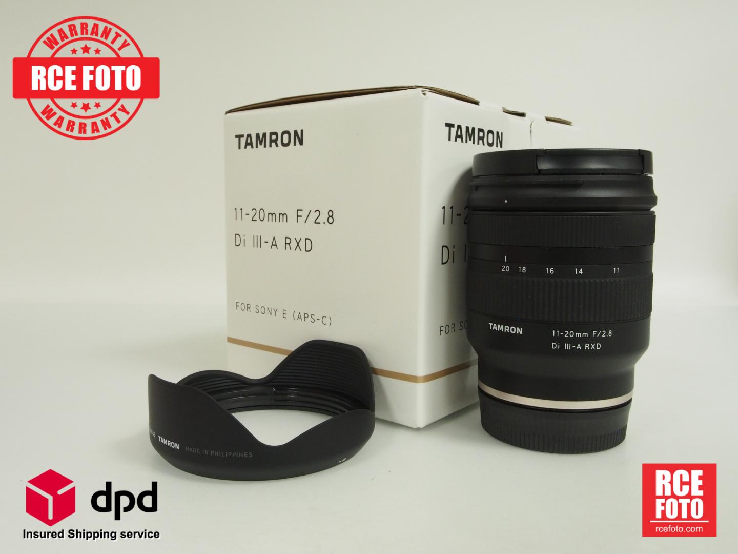 Used Tamron 11-20mm f/2.8 Di III-A RXD - RCE Foto - Italy's largest ...